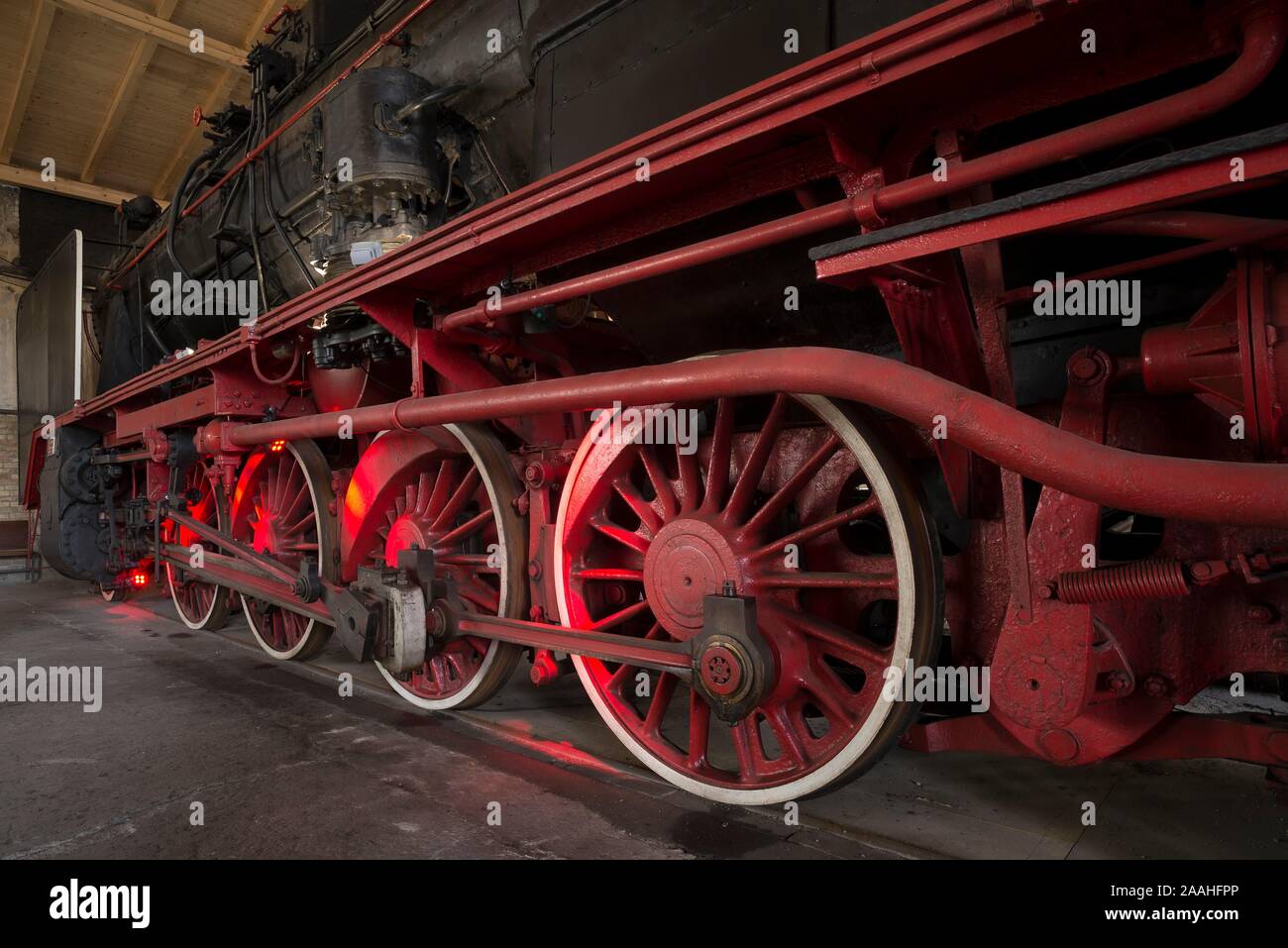 Driving wheels steam locomotive hi-res stock photography and images - Alamy