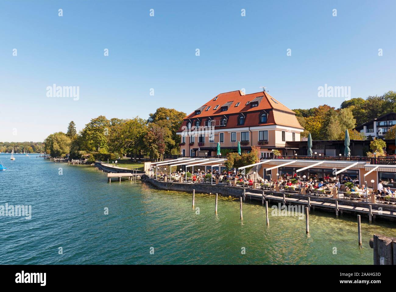 Hotel castle berg am lake starnberg hi-res stock photography and images - Alamy