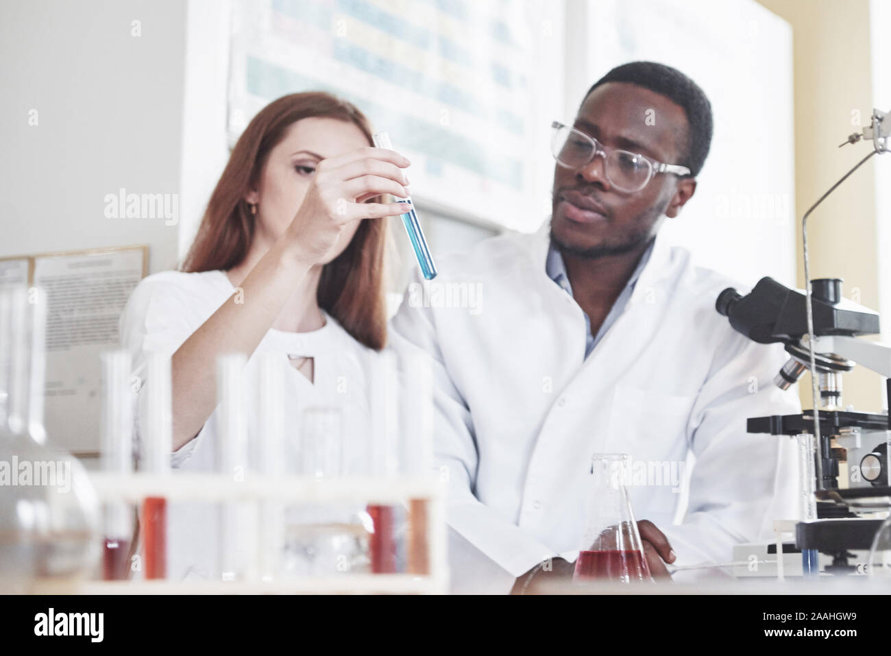 Laboratory laboratories conduct experiments in the chemical laboratory ...