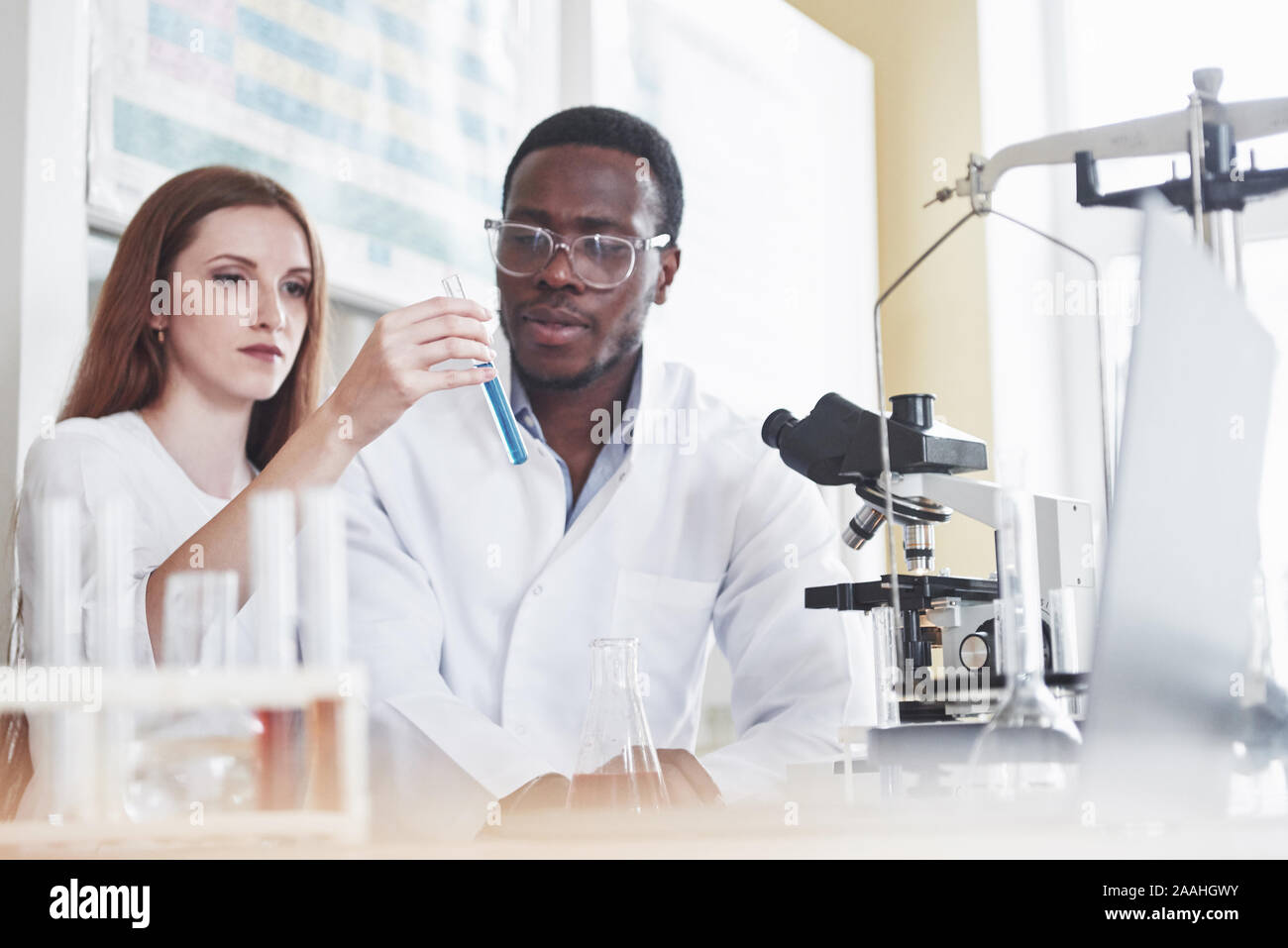 Laboratory laboratories conduct experiments in the chemical laboratory ...