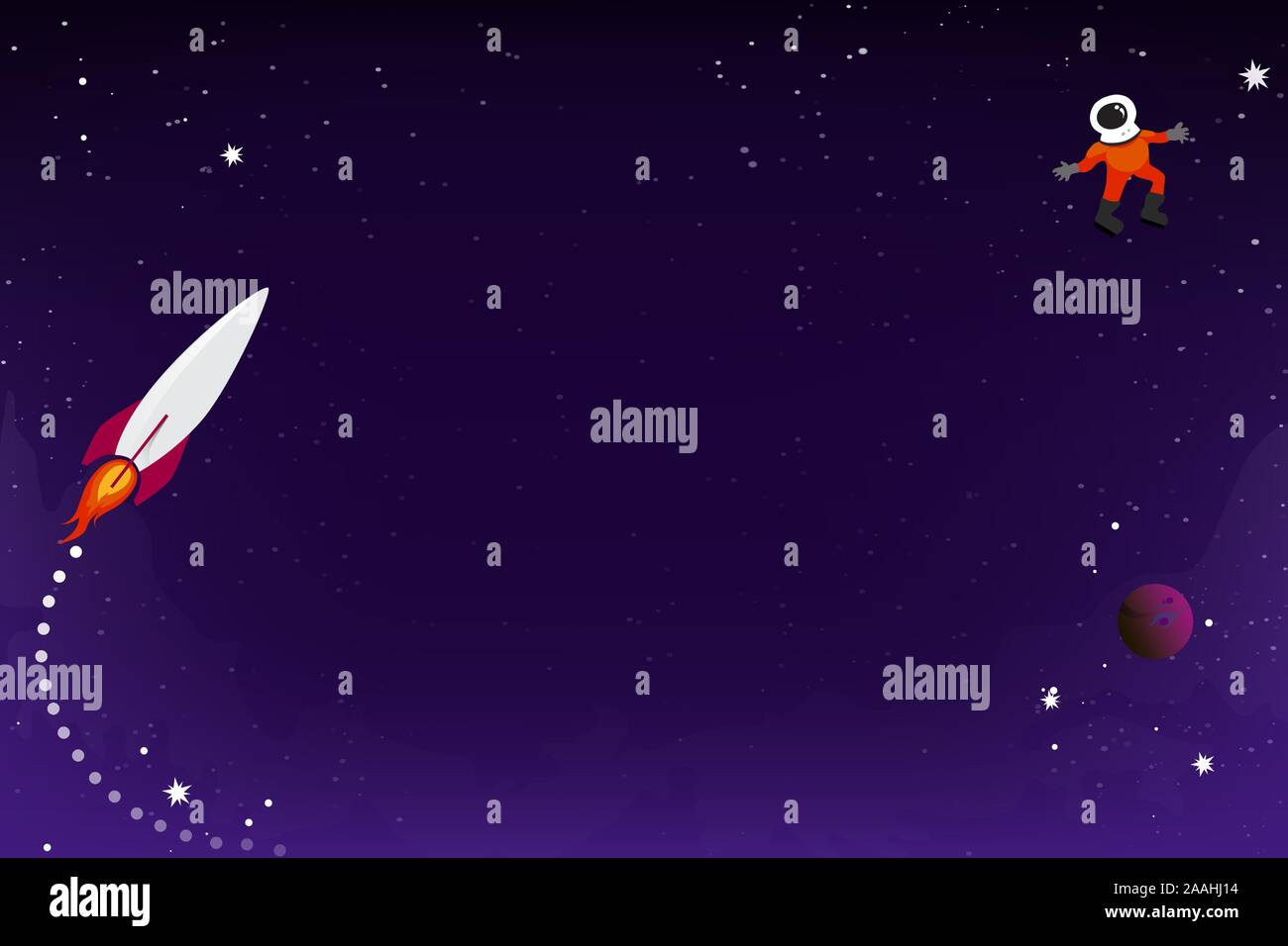 Space exploration poster Stock Vector Images - Alamy