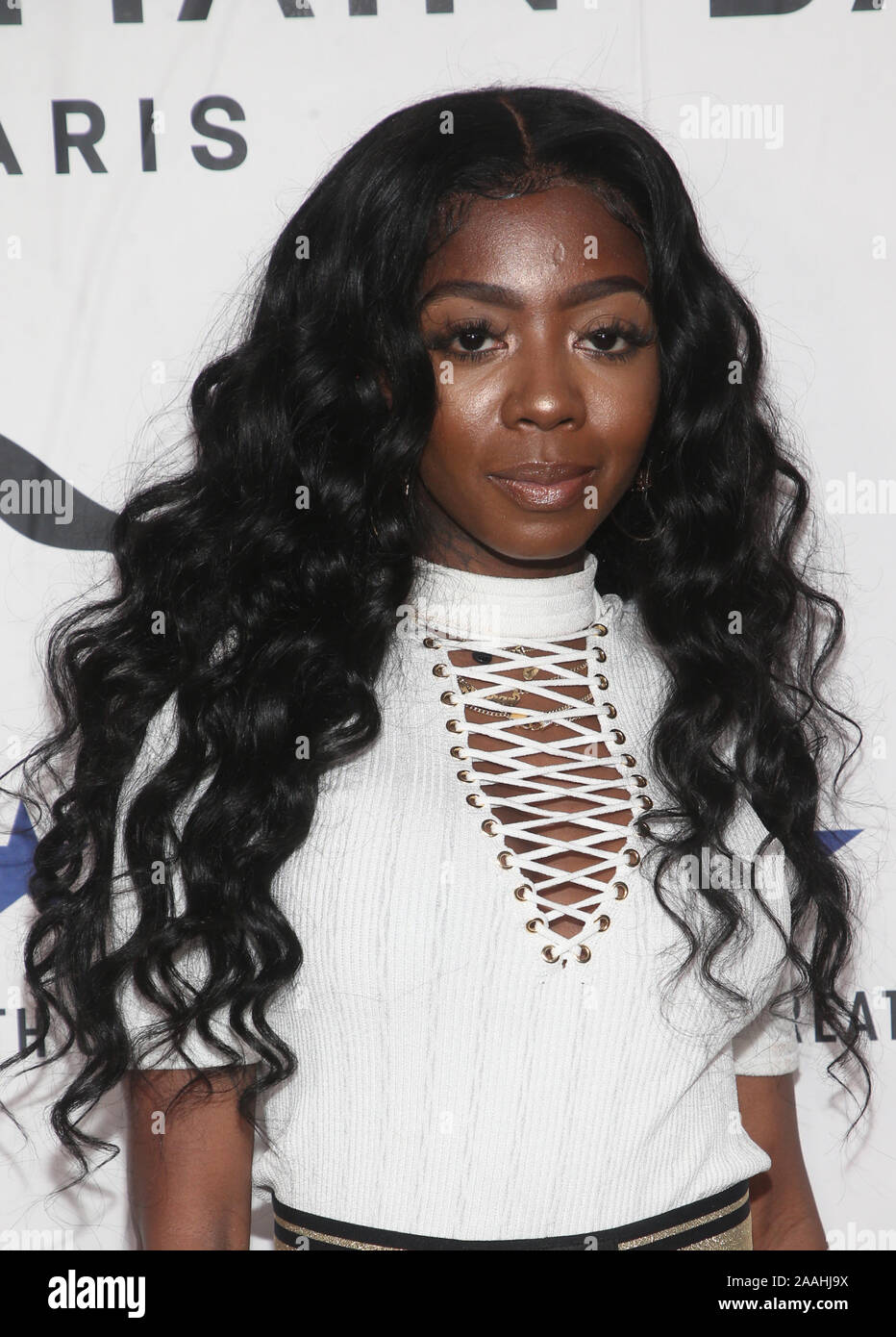 LOS ANGELES, CA - NOVEMBER 21: Siobhan Bell, at the Puma x Balmain ...