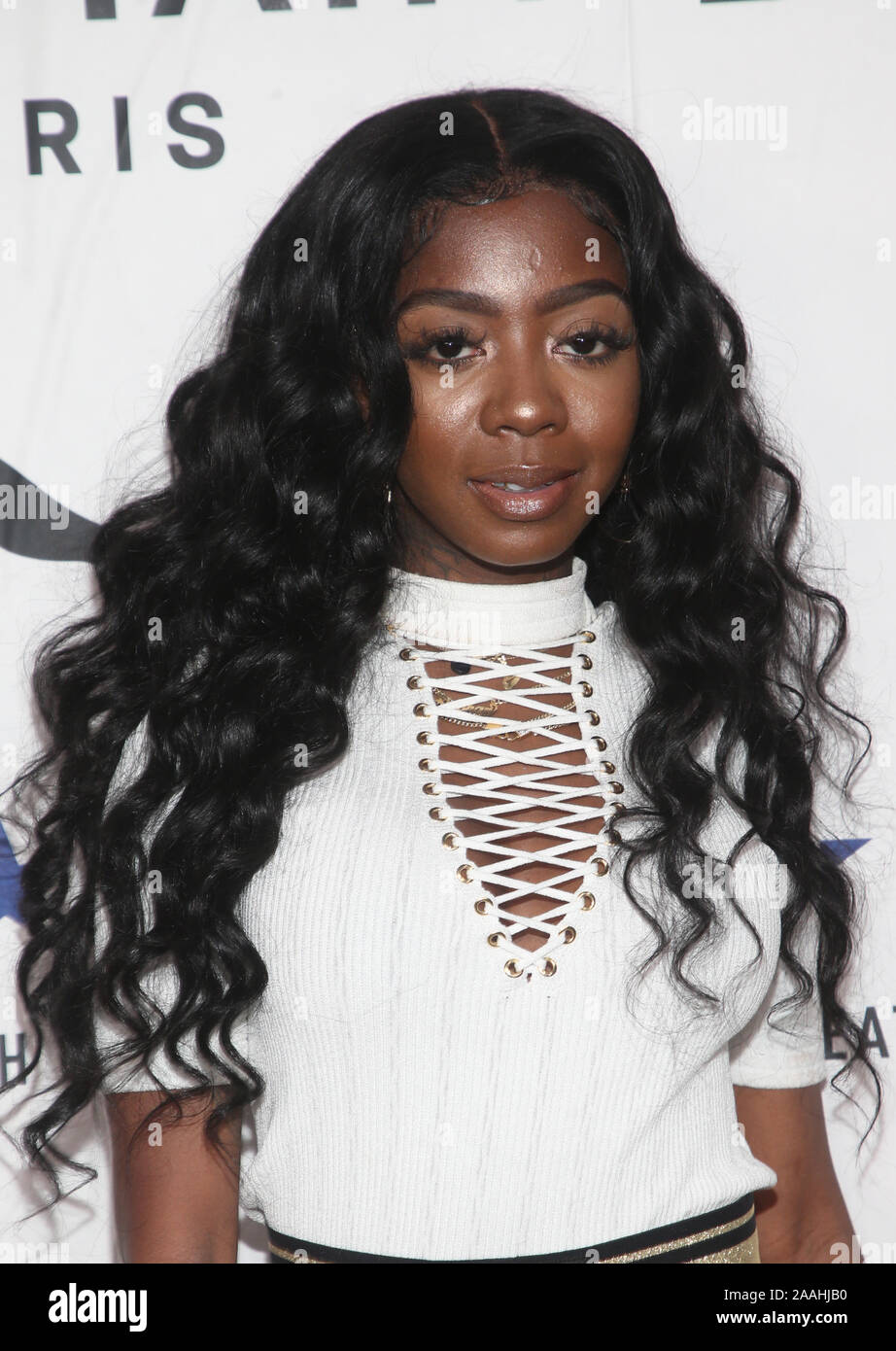 Los Angeles, Ca. 21st Nov, 2019. Siobhan Bell, at the Puma x Balmain ...