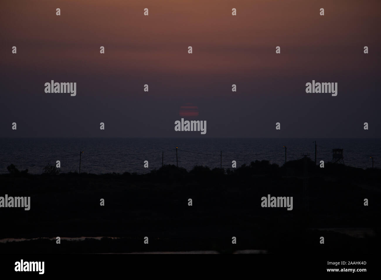 the sunset in different perspective and beauty of it in the colors of ...