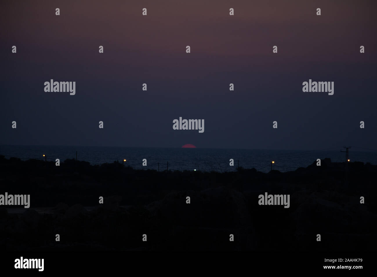 the sunset in different perspective and beauty of it in the colors of ...