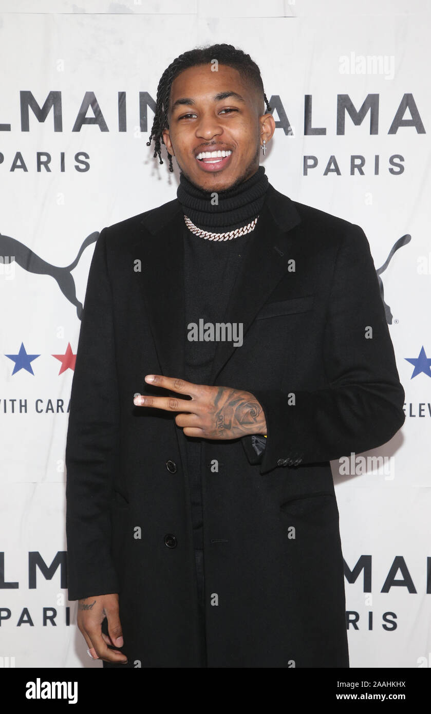 Los Angeles, Ca. 21st Nov, 2019. DDG, at the Puma x Balmain ...