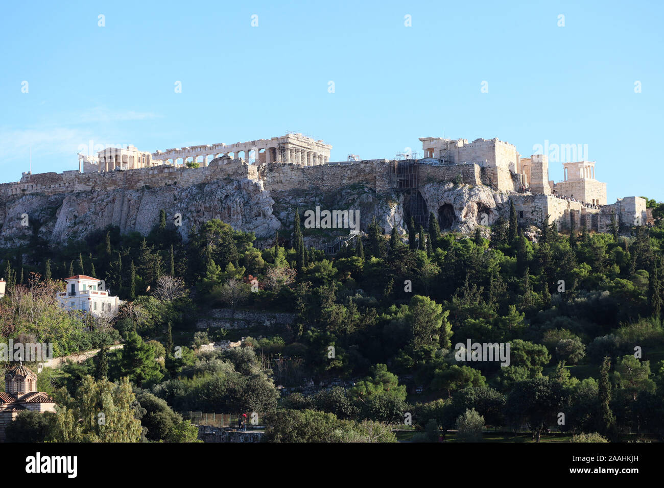 Acropolis and Parthenon, General Views of Athens, Greece, 15 November ...