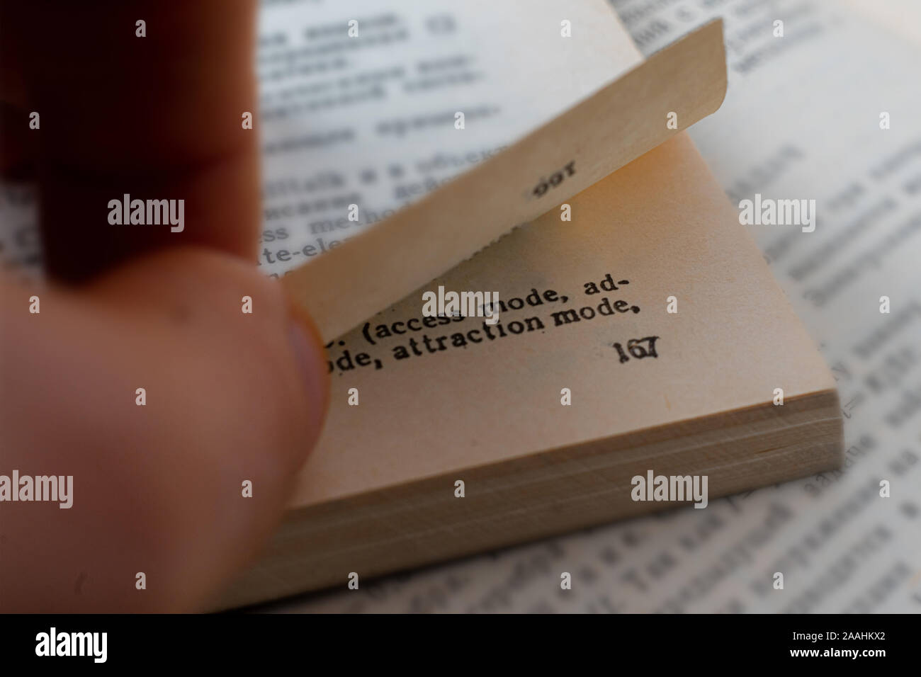 Turning next page hi-res stock photography and images - Alamy