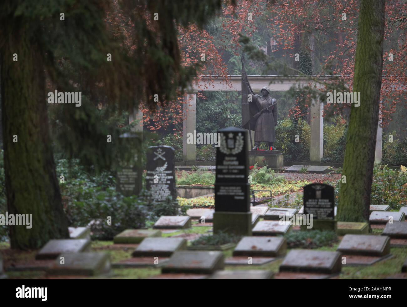 Soviet garrison cemetery hi-res stock photography and images - Alamy