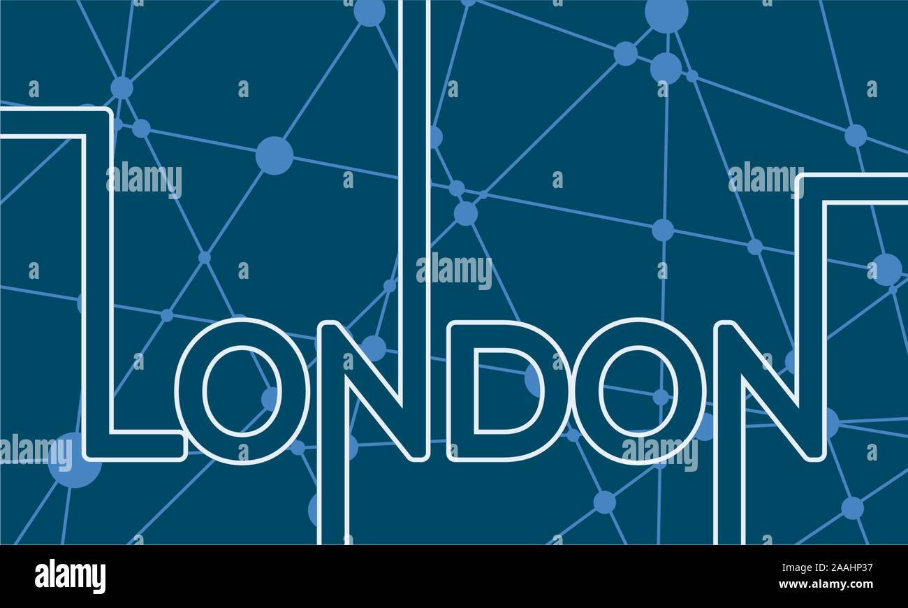Neon london Stock Vector Images - Alamy