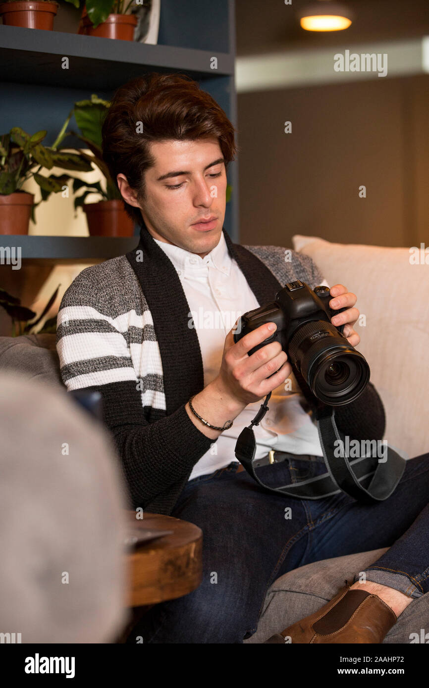 Inspecting camera hi-res stock photography and images - Alamy