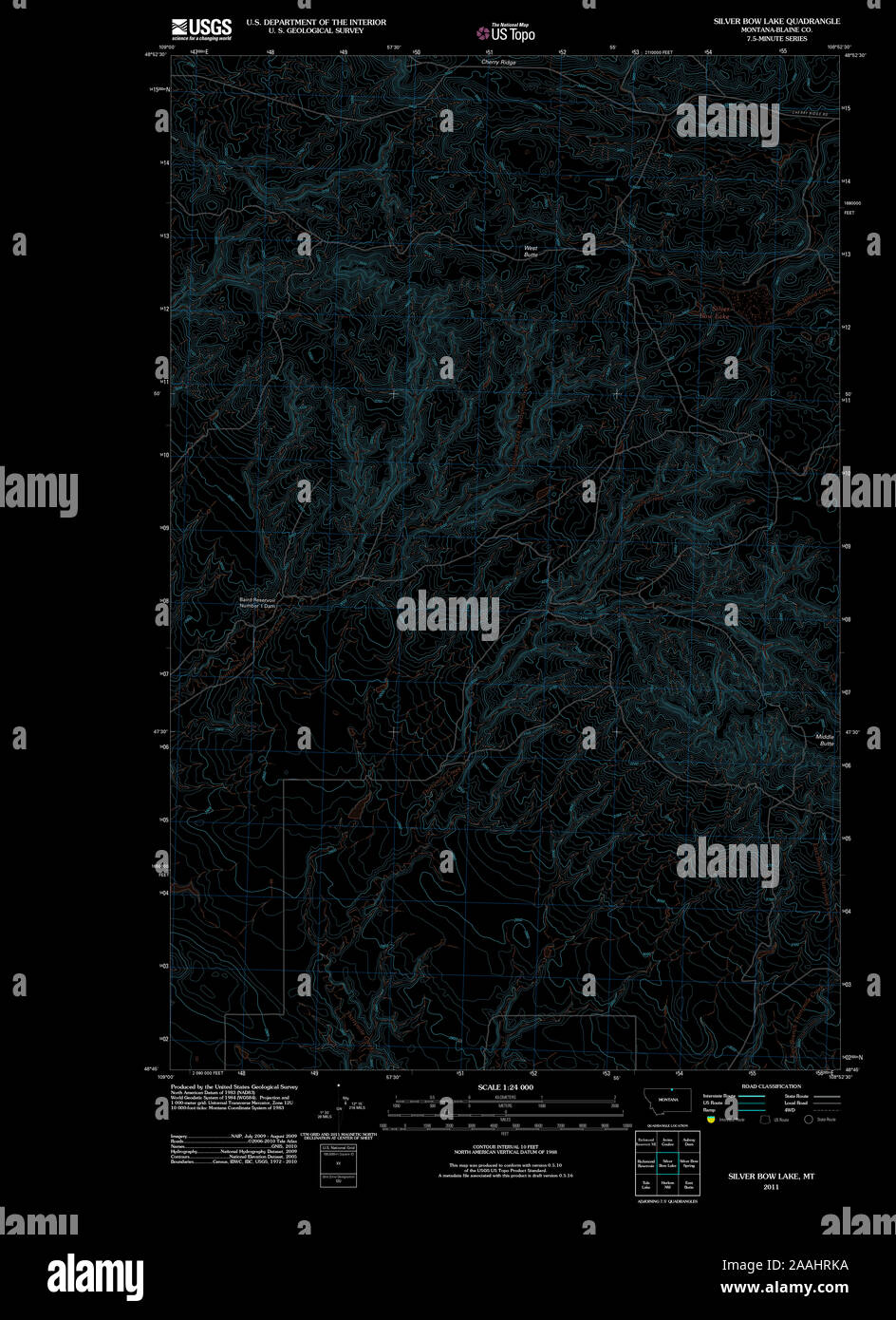 Silver bow map hi-res stock photography and images - Alamy