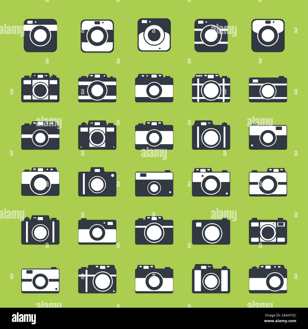 Camera icons or symbol on background Stock Vector Image & Art - Alamy