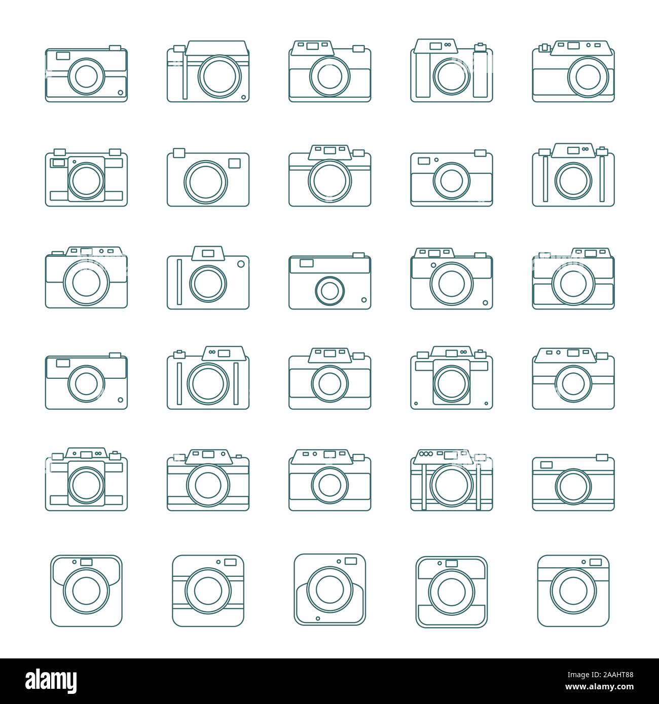 Photographyicon Stock Vector Images - Alamy