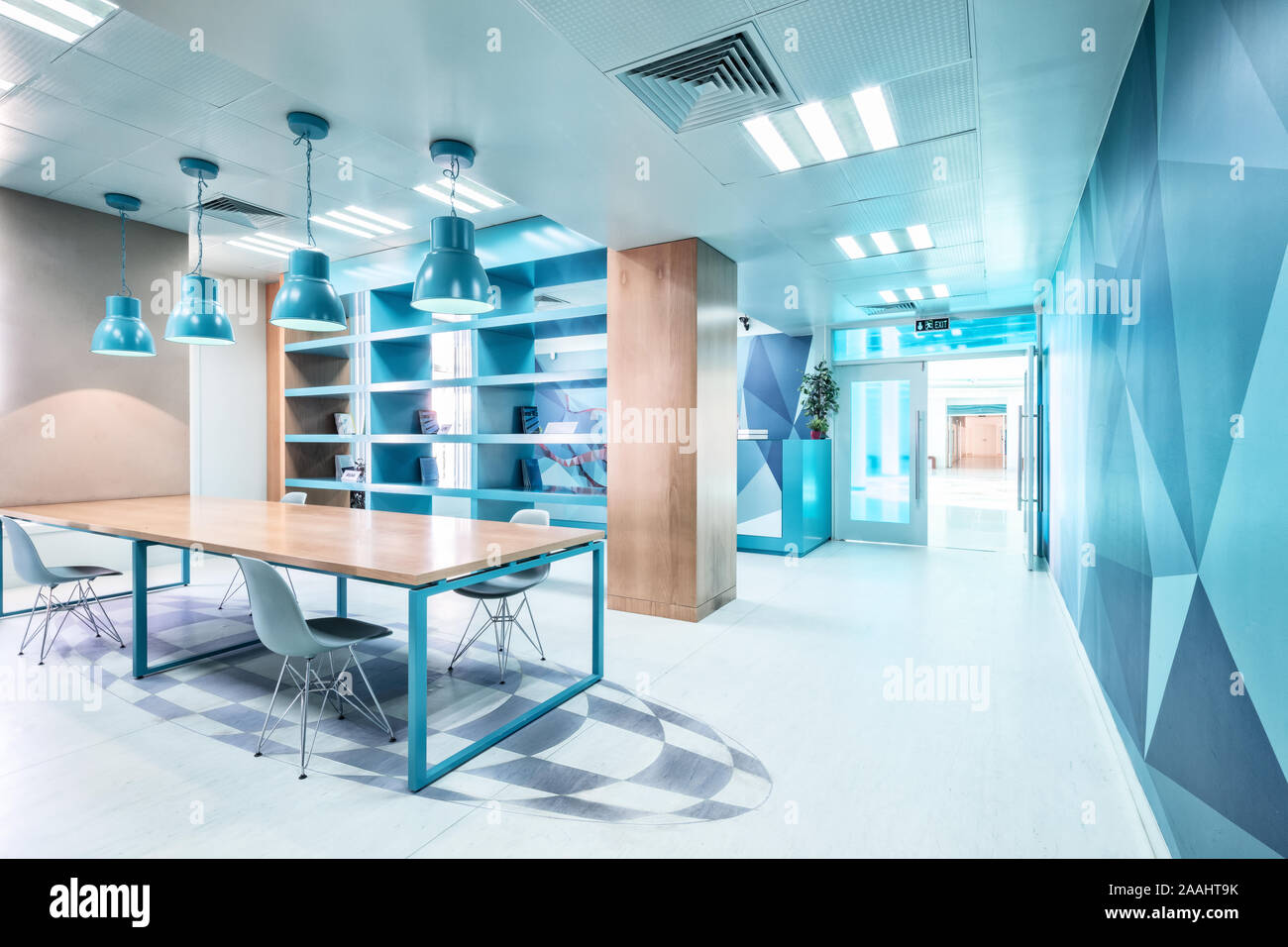 study room, clean architectural photography Stock Photo - Alamy