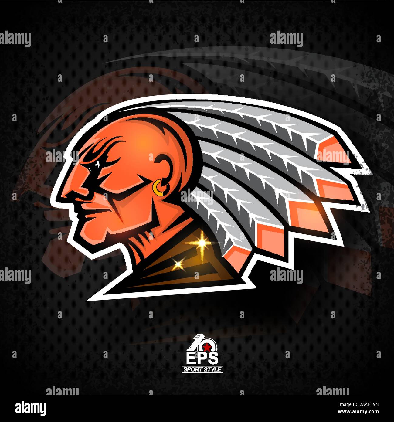 Indian red feathers Stock Vector Images - Alamy