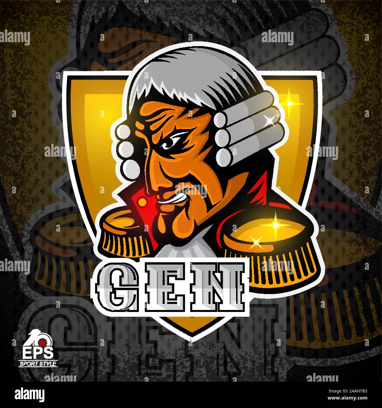Military wig Stock Vector Images - Alamy