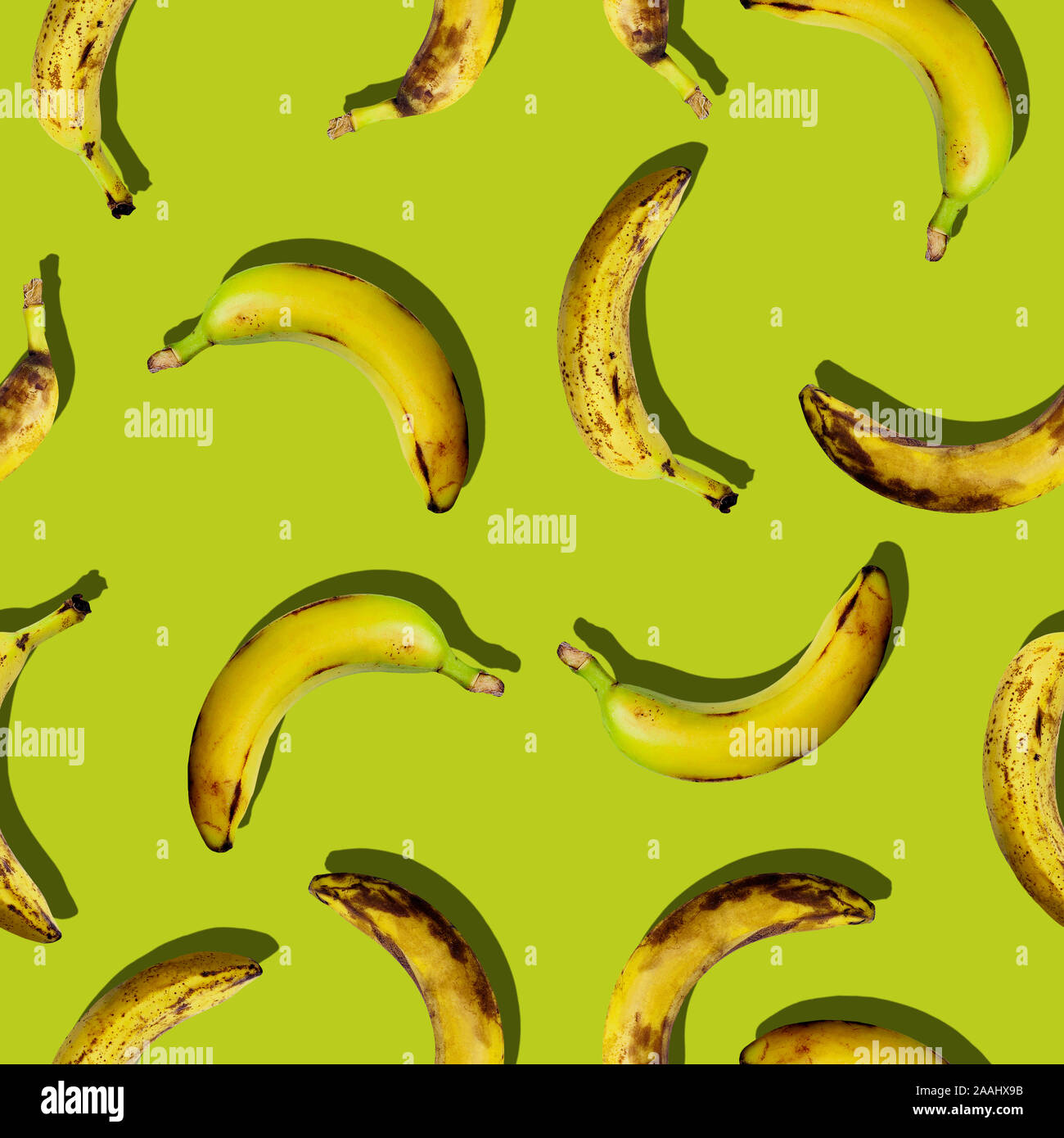 Colorful creative seamless fruit pattern set of organic ugly ripe fruit ...