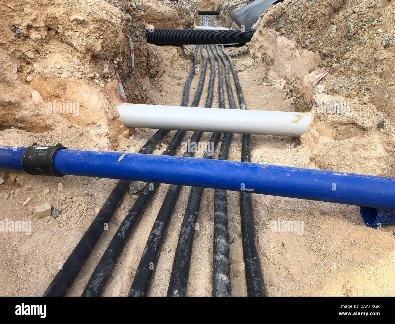 Cable Trench High Resolution Stock Photography and Images - Alamy