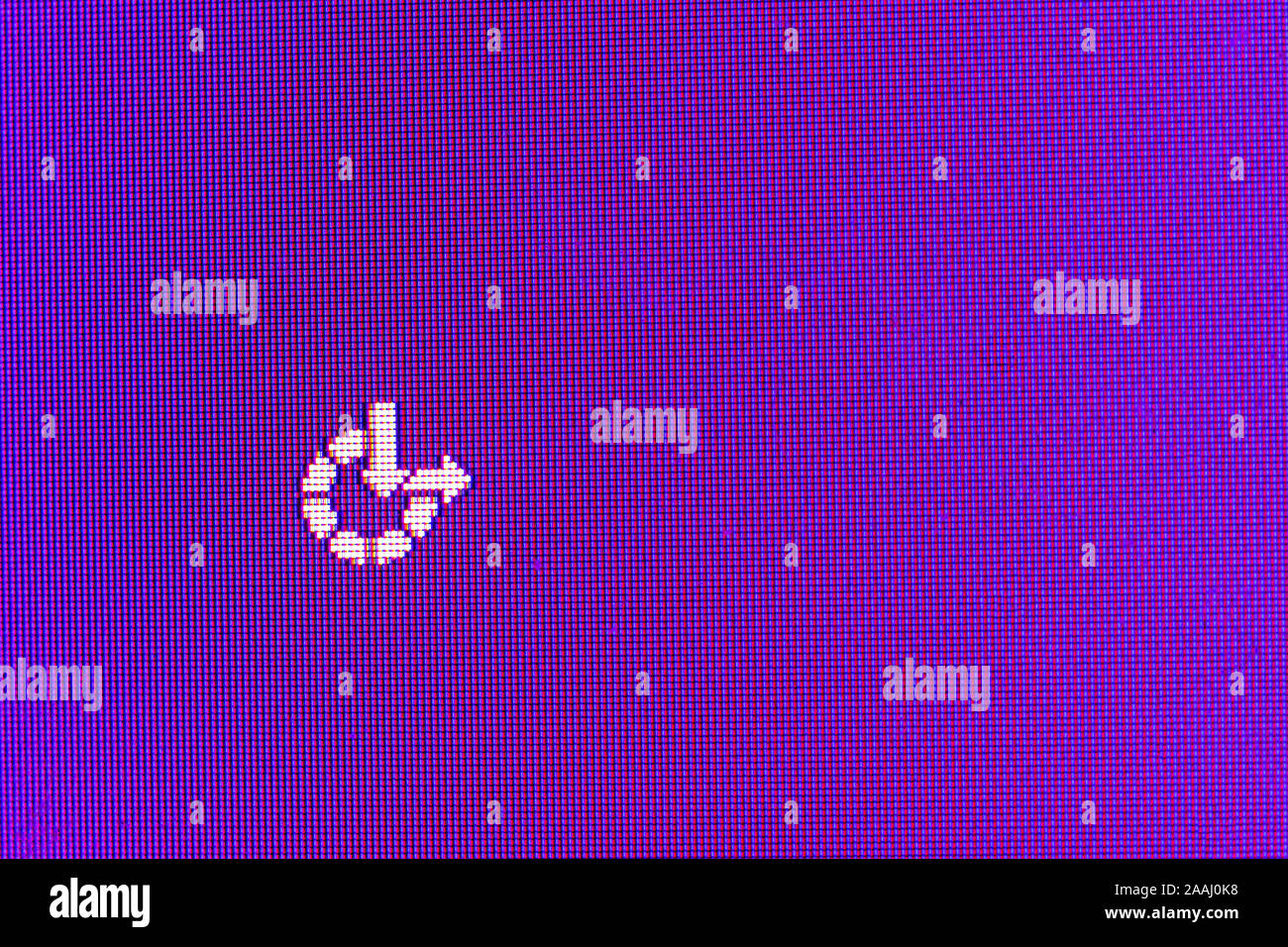 Computer screen close up texture hi-res stock photography and images ...