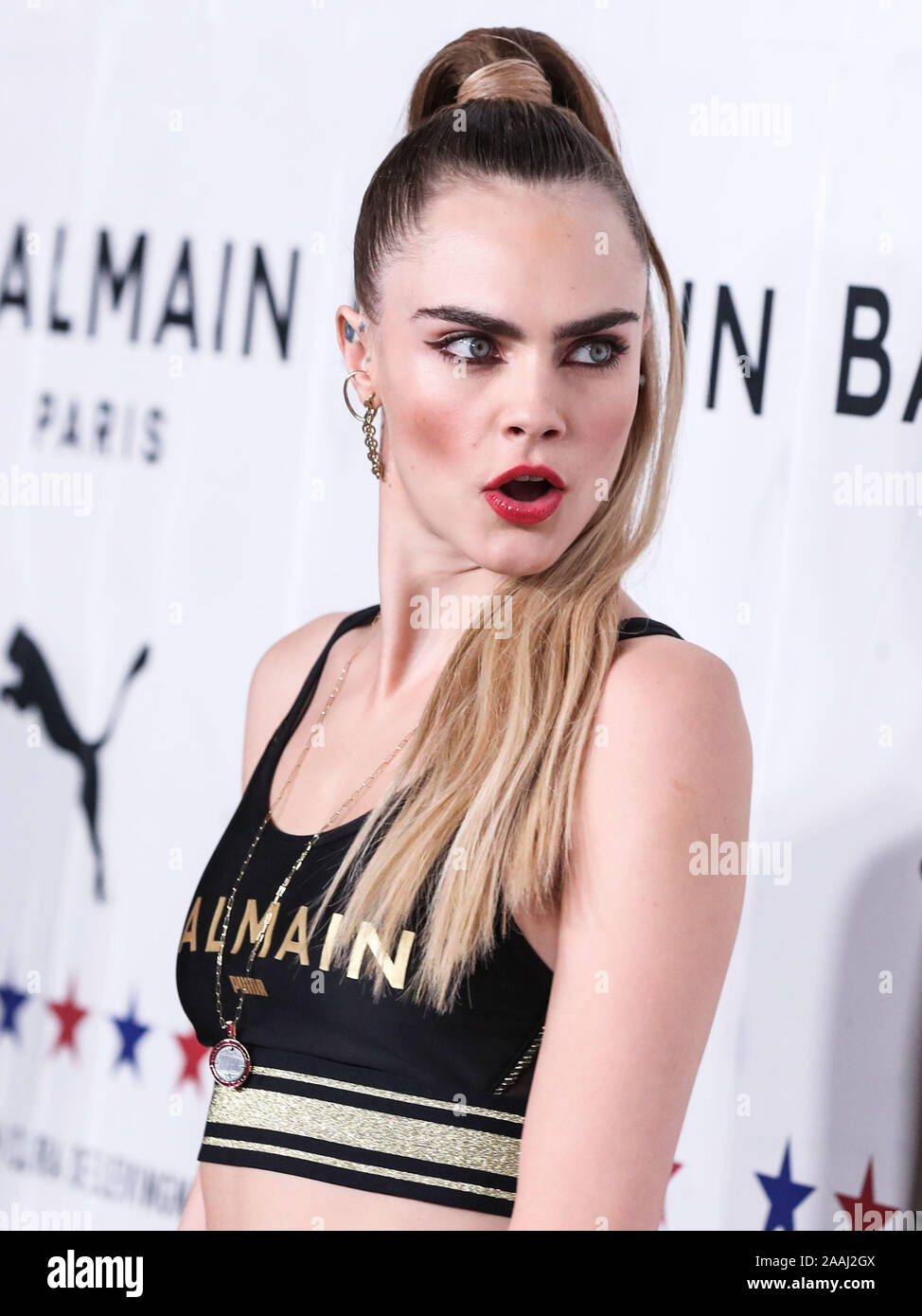 HOLLYWOOD, LOS ANGELES, CALIFORNIA, USA - NOVEMBER 21: Model/actress ...