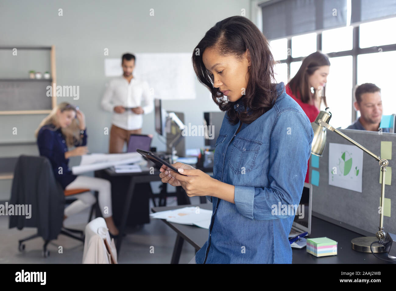 Business professionals at work Stock Photo - Alamy