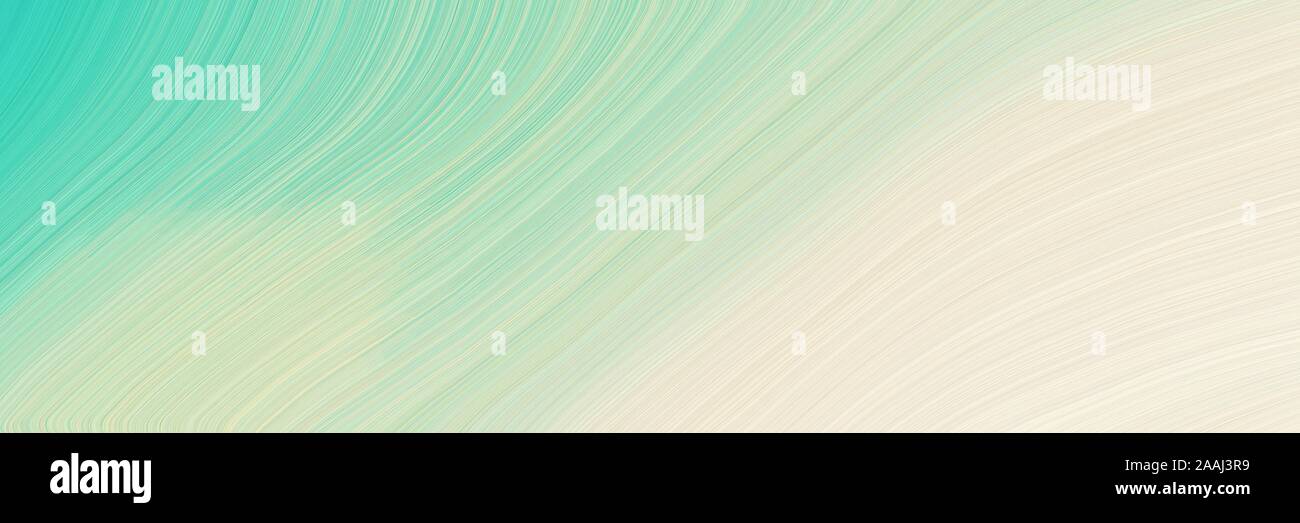 modern soft swirl waves background design with tea green, medium aqua ...