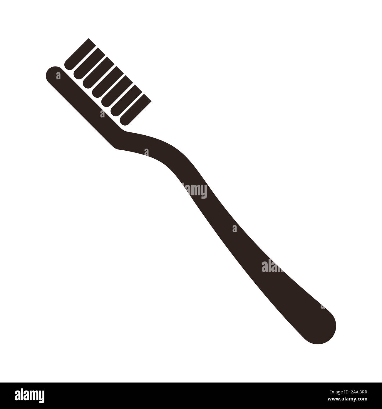 Toothbrush icon simple element hi-res stock photography and images - Alamy