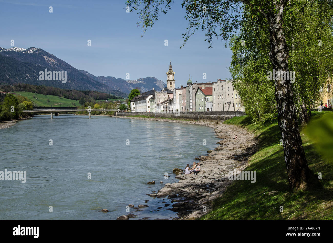 Rattenberg medieval pedestrian zone hi-res stock photography and images ...