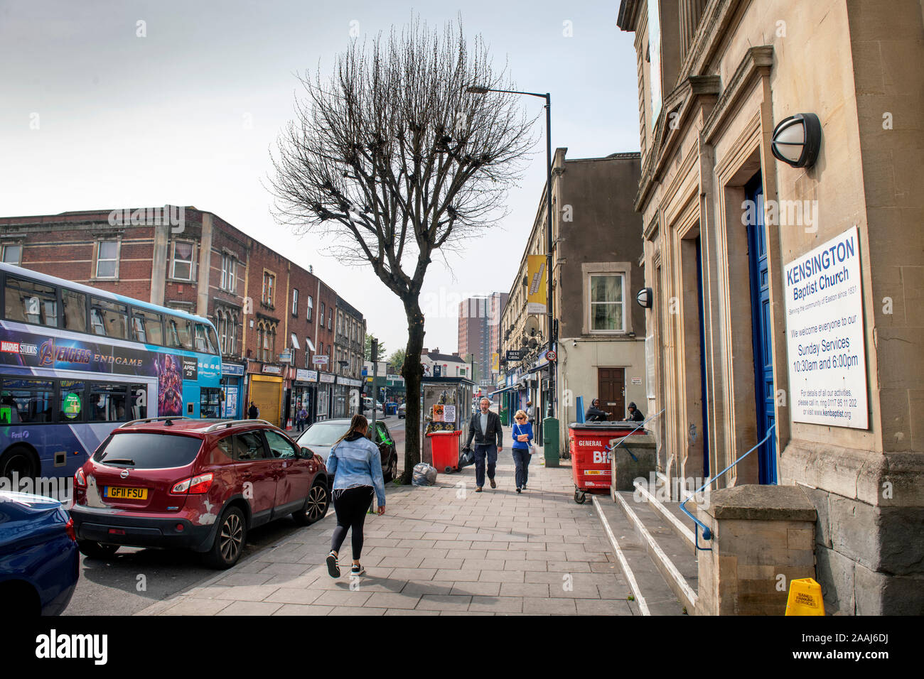 Stapleton Road in Bristol which some people have labelled as the worst ...