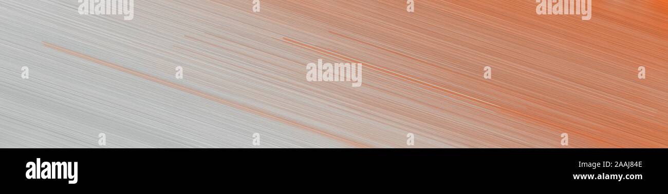 abstract wide banner background texture with ash gray, silver and peru ...