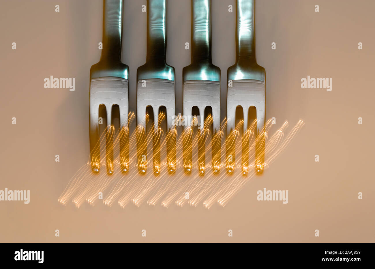 Decorative forks hi-res stock photography and images - Alamy