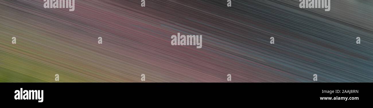 abstract wide header background with dim gray, very dark blue and gray ...