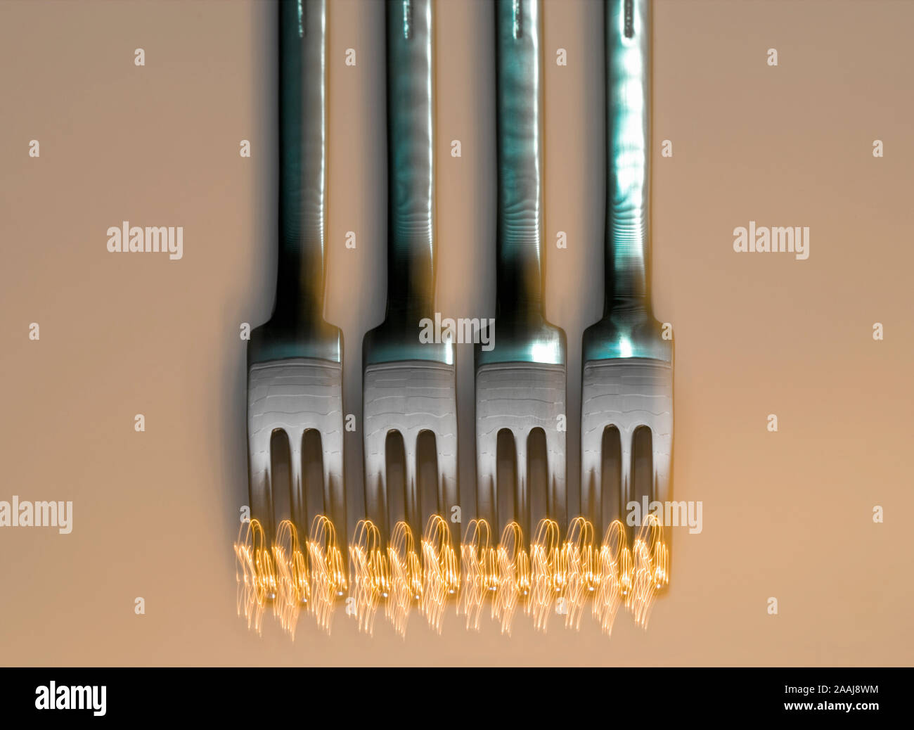 Decorative forks hi-res stock photography and images - Alamy