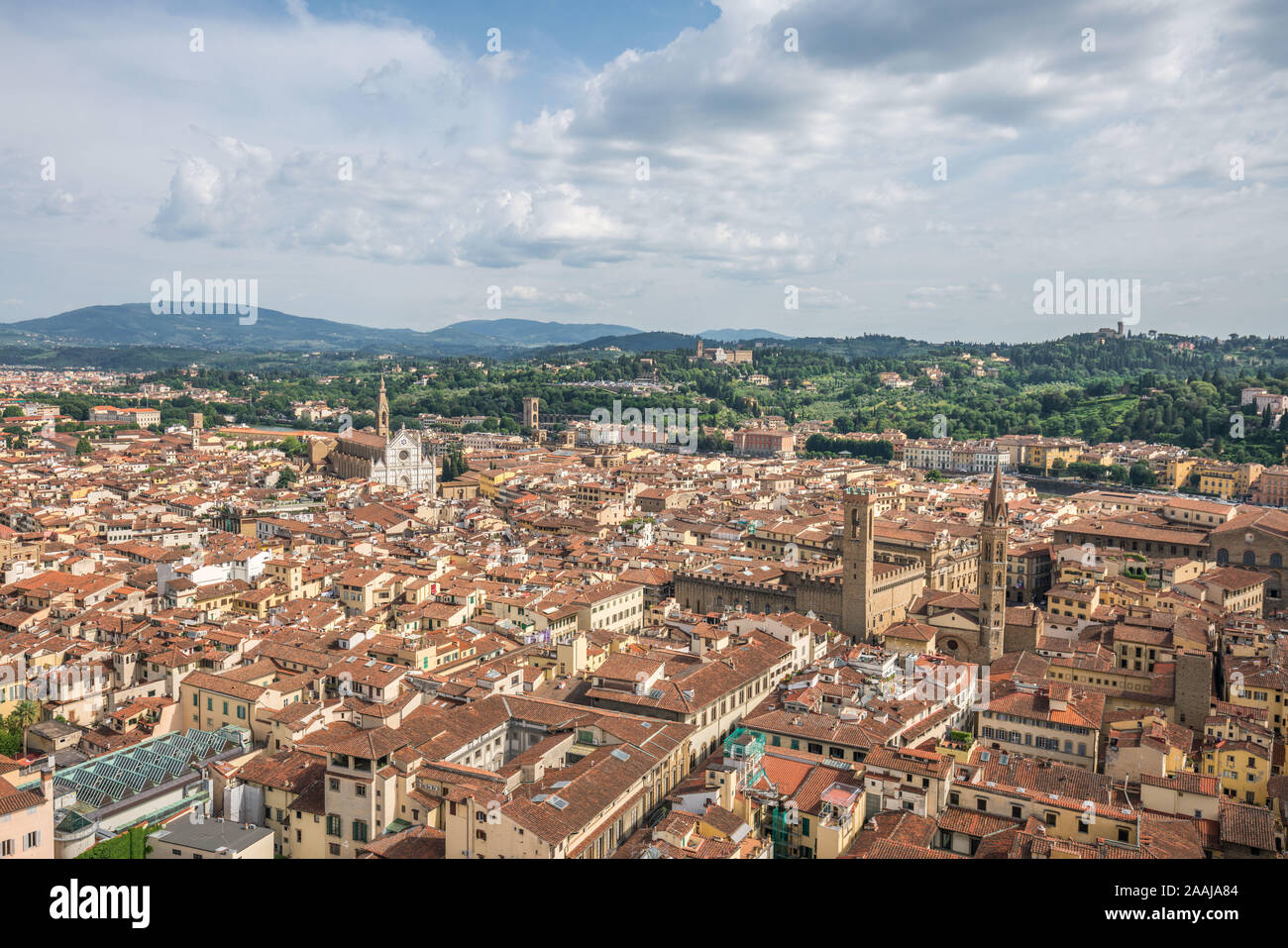 Cityscape of Florence in Italy Stock Photo - Alamy