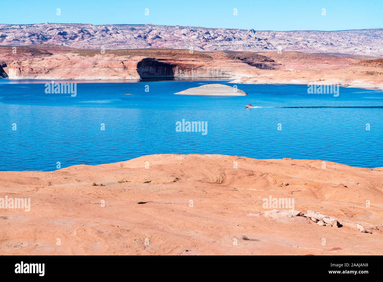 Beautiful sunset sky lake powell hi-res stock photography and images ...
