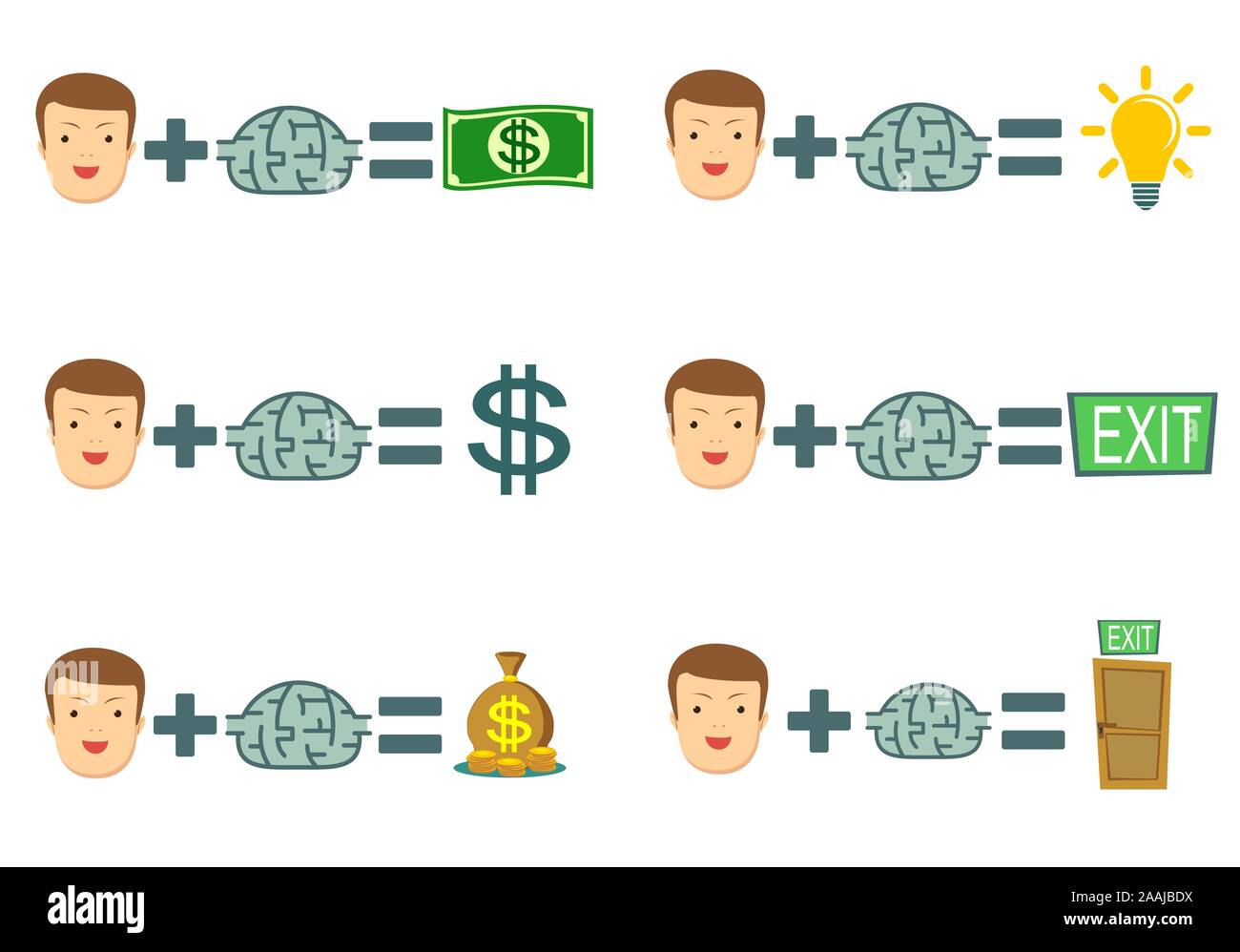 money making formula Stock Vector Image & Art - Alamy