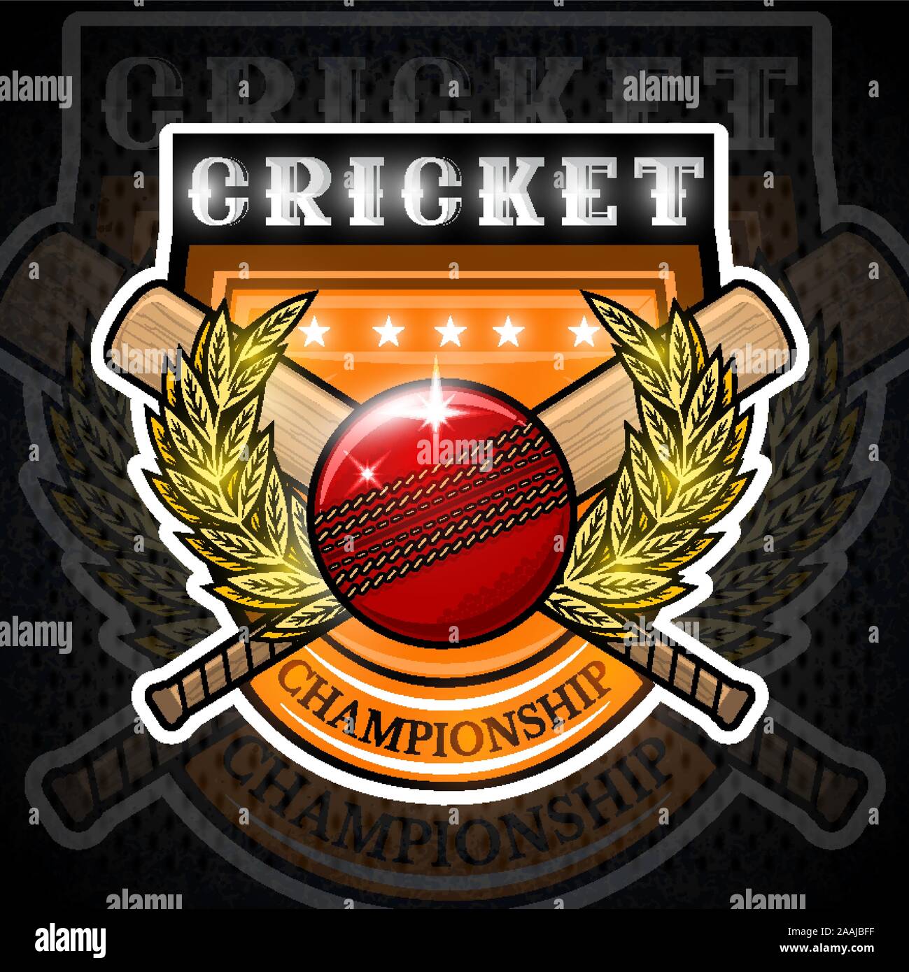 Cricket Sports Club Logo