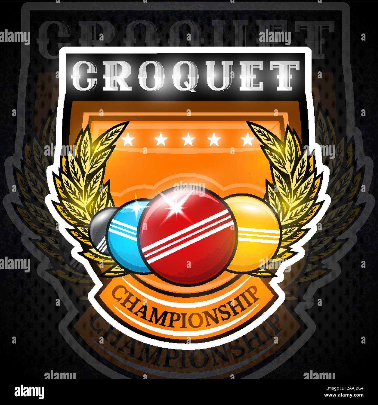 How to play croquet Stock Vector Images - Alamy