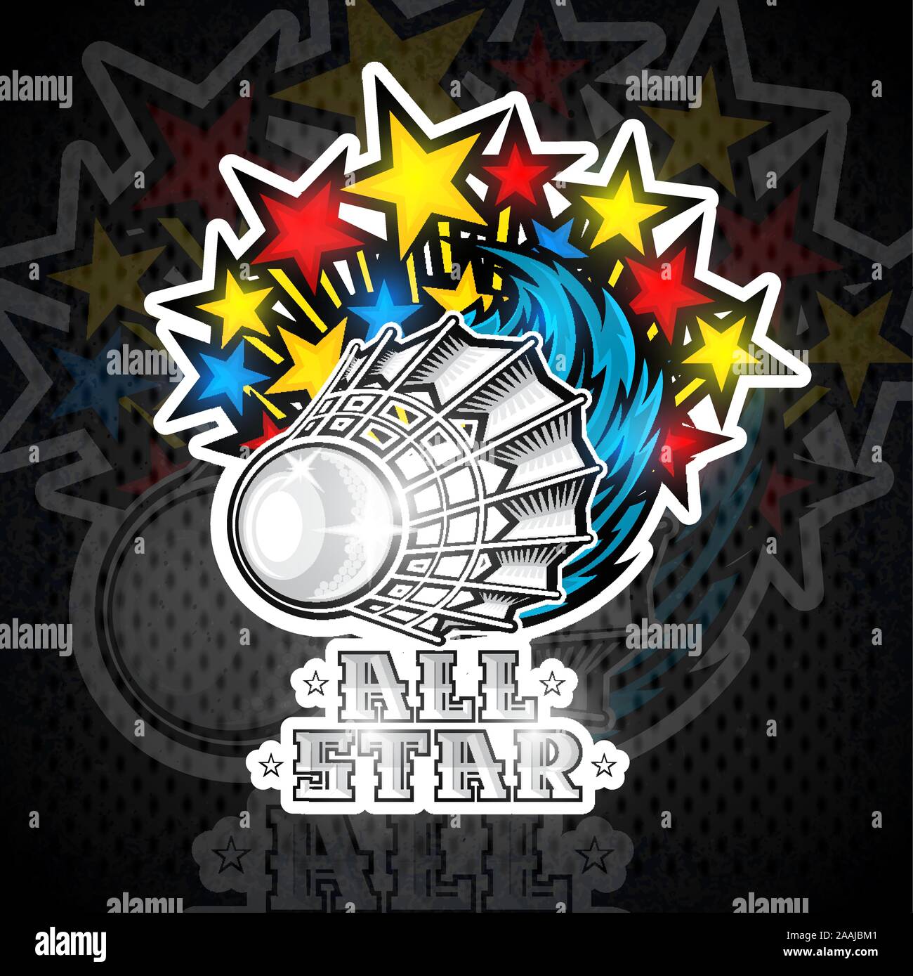 Badminton stars Stock Vector Images - Alamy