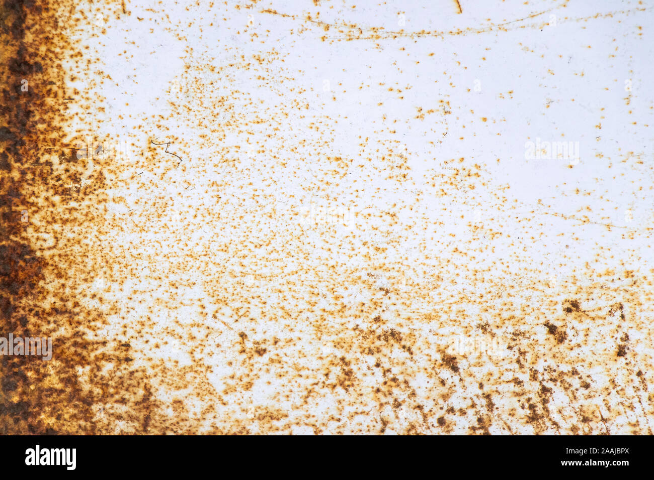 Grunge red brown rust on white metallic sheet textured background Stock ...
