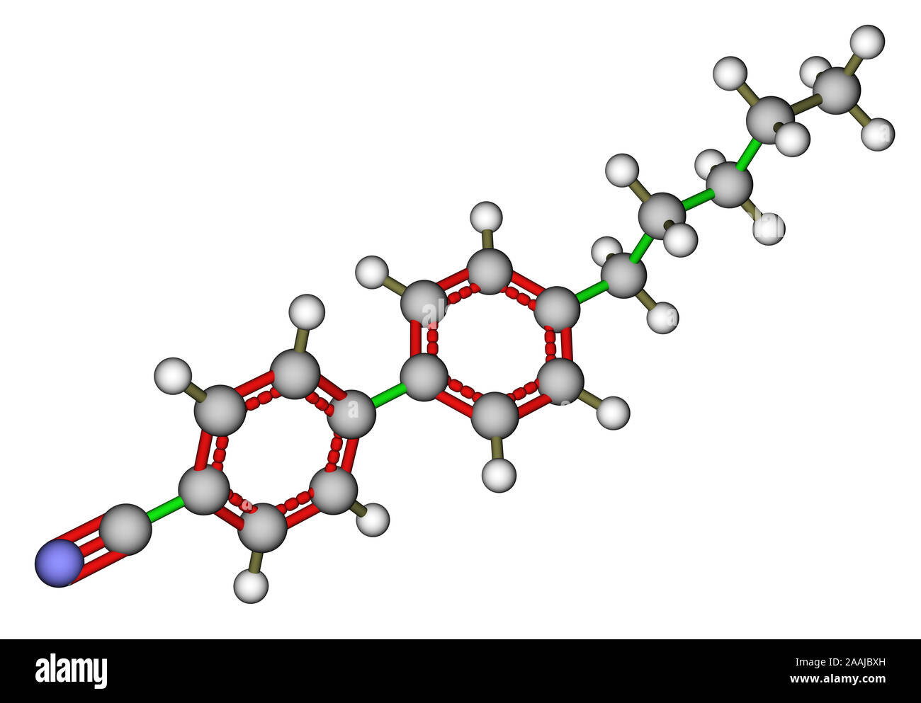 Twisted nematic liquid crystal molecule Stock Photo - Alamy