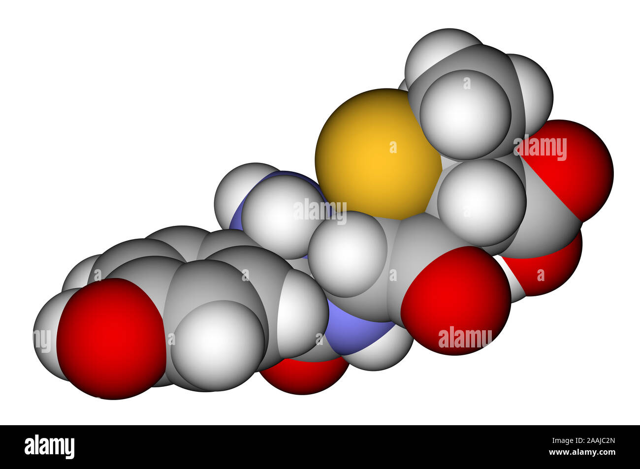 Amoxicillin chemical structure hi-res stock photography and images - Alamy