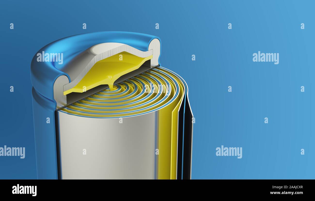 Lithium ion battery diagram hi-res stock photography and images - Alamy
