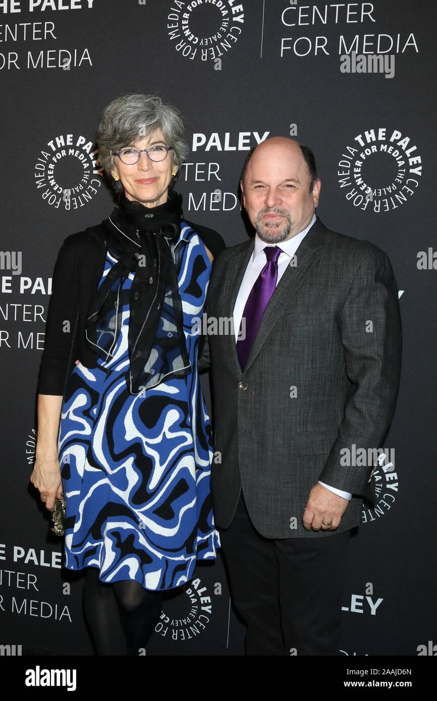 Daena E Title, Jason Alexander at arrivals for The Paley Honors: A ...