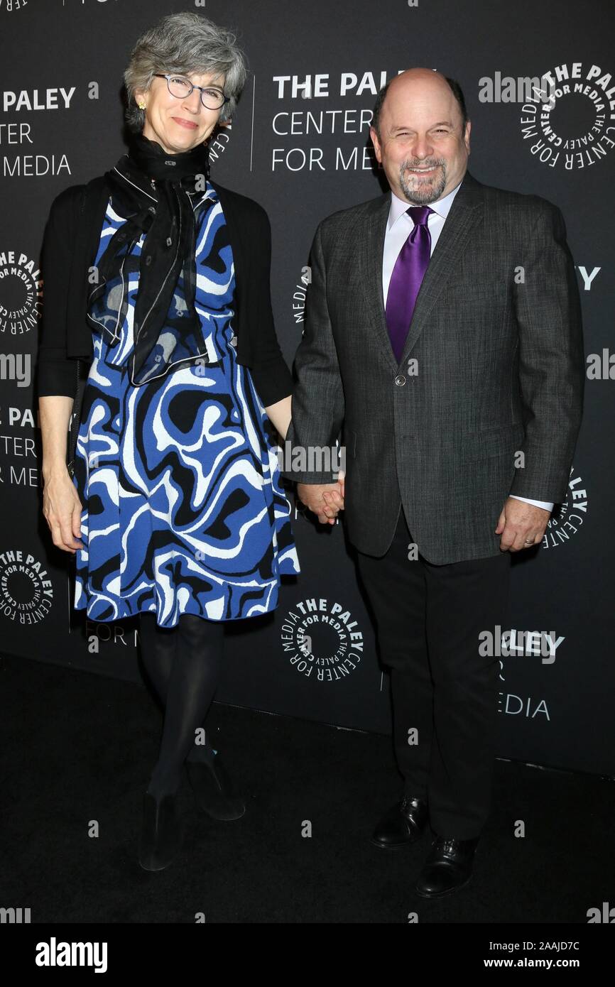 Daena E Title, Jason Alexander at arrivals for The Paley Honors: A ...