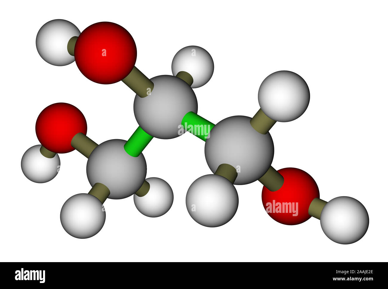 Glycerol Structural Formula