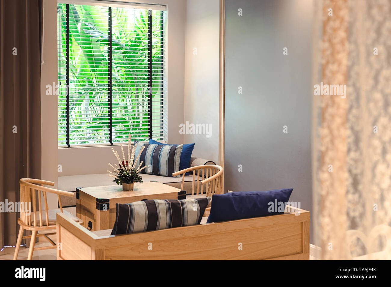 Phuket, Thailand - 7 November 2019 : Living zone in Craft resort ...