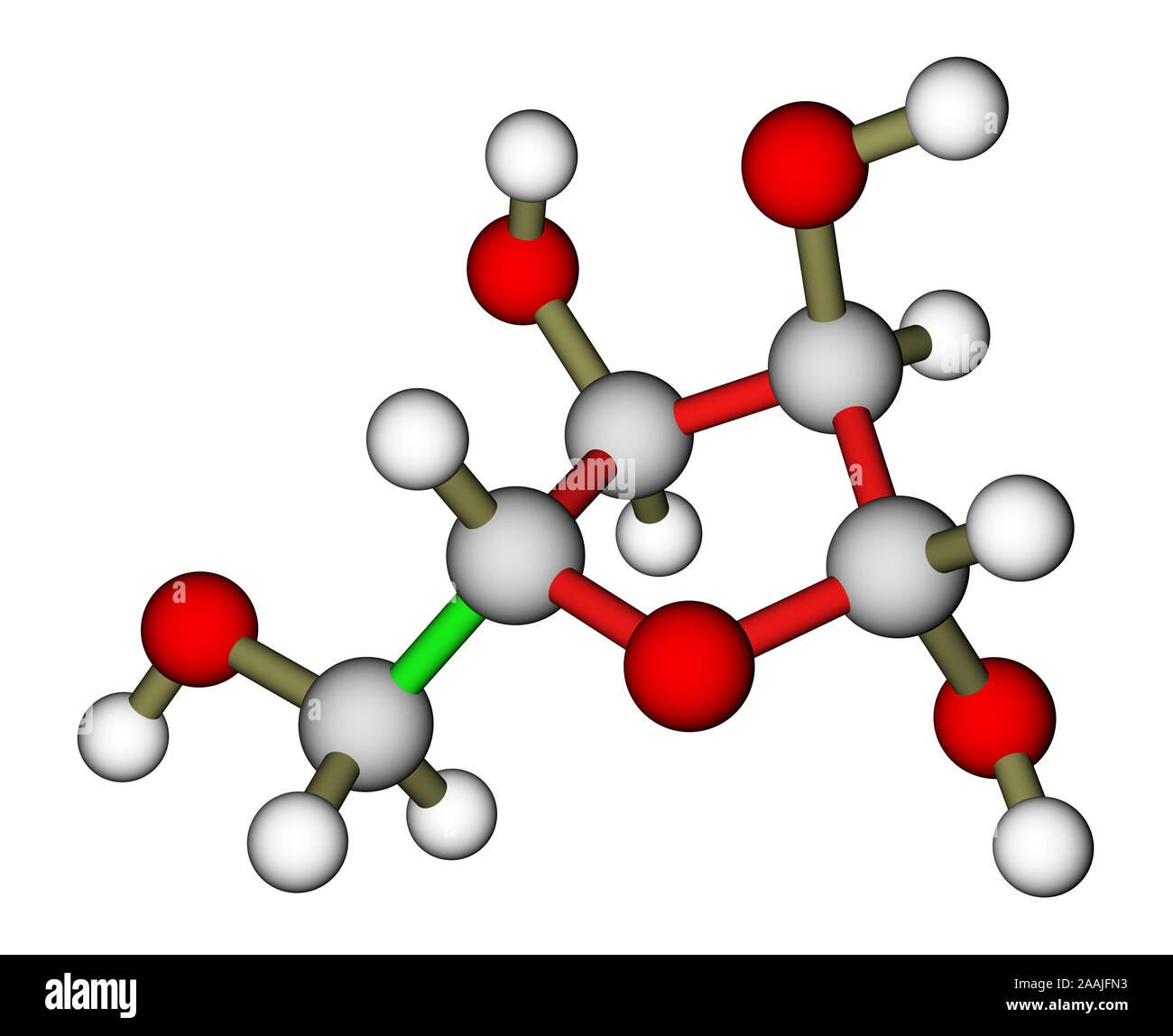 Ribose, a precursor to RNA Stock Photo - Alamy