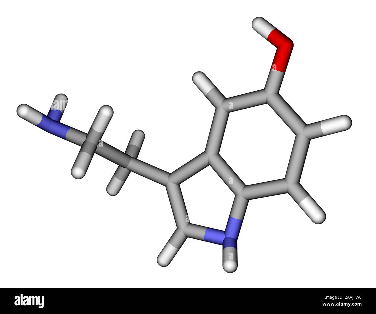 Neurotransmitter serotonin hi-res stock photography and images - Alamy